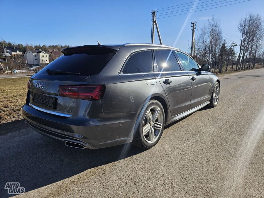 Grey Audi A6 2016 in Alytus, with an engine capacity of 3.00 L and mileage of 243 thousand km for 16500 €, photo 7 on AUTOMOTO.COM.LV