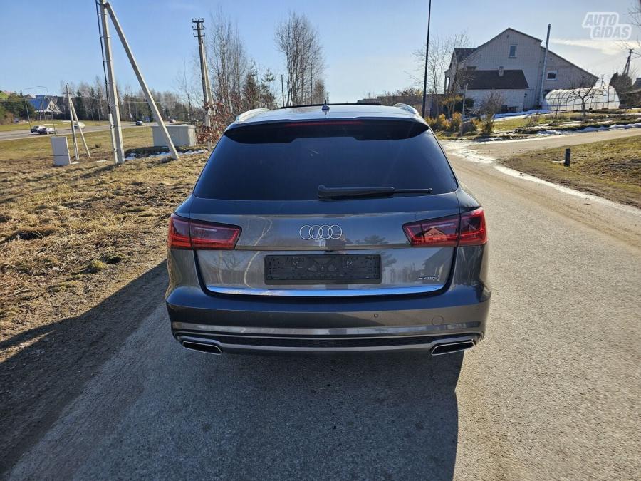 Grey Audi A6 2016 in Alytus, with an engine capacity of 3.00 L and mileage of 243 thousand km for 16500 €, photo 8 on AUTOMOTO.COM.LV