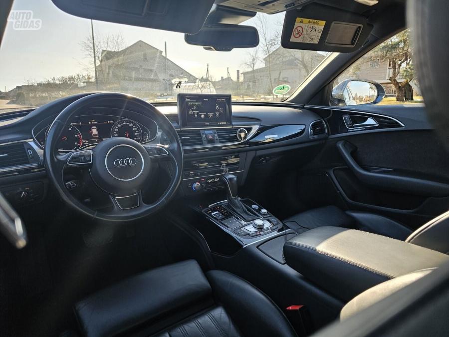 Grey Audi A6 2016 in Alytus, with an engine capacity of 3.00 L and mileage of 243 thousand km for 16500 €, photo 14 on AUTOMOTO.COM.LV