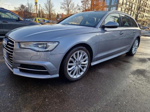 Grey Audi A6 2016 in Kaunas, with an engine capacity of 3.00 L and mileage of 339 thousand km for 12500 €, photo 1 on AUTOMOTO.COM.LV