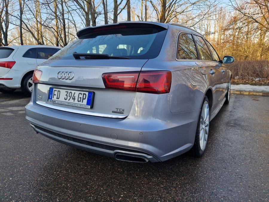 Grey Audi A6 2016 in Kaunas, with an engine capacity of 3.00 L and mileage of 339 thousand km for 12500 €, photo 5 on AUTOMOTO.COM.LV