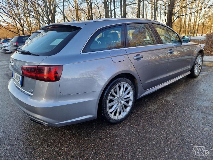 Grey Audi A6 2016 in Kaunas, with an engine capacity of 3.00 L and mileage of 339 thousand km for 12500 €, photo 6 on AUTOMOTO.COM.LV