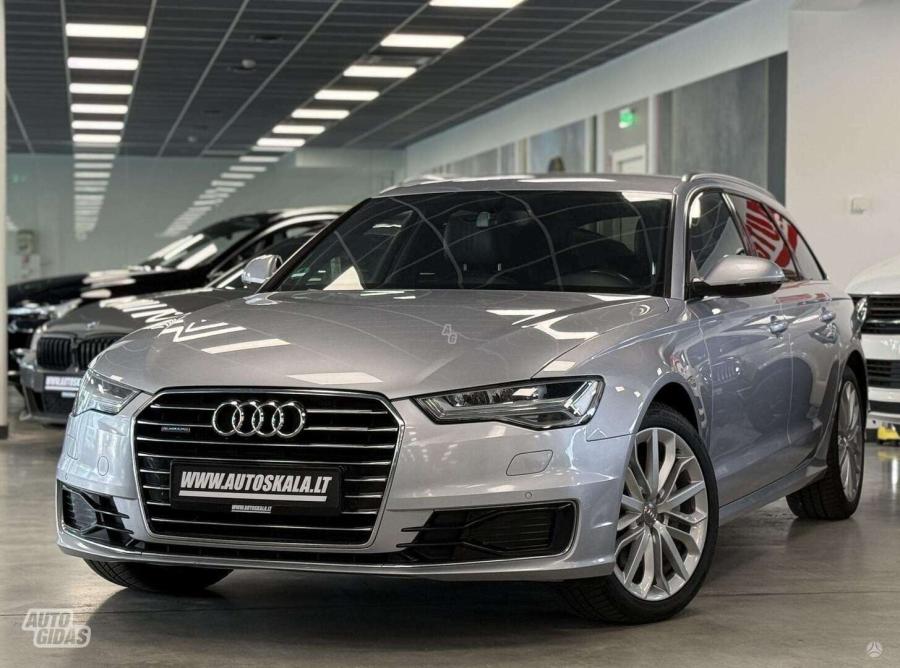 Grey Audi A6 2016 in Klaipeda, with an engine capacity of 3.00 L and mileage of 289 thousand km for 14250 €, photo 1 on AUTOMOTO.COM.LV