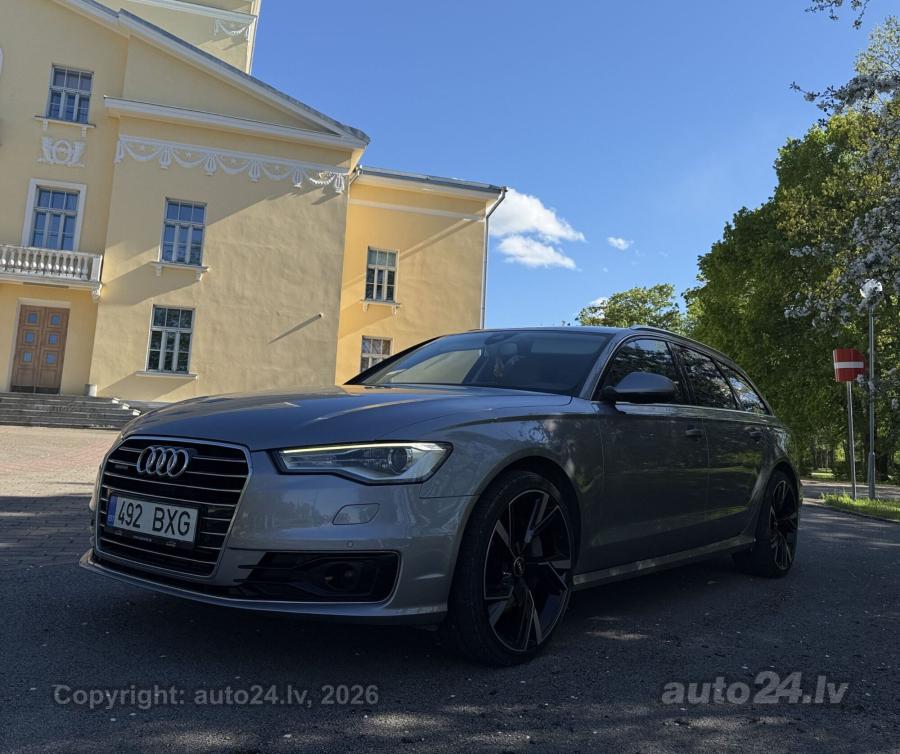 Grey Audi A6 2016 in Tallinn, with an engine capacity of 3.00 L and mileage of 312 thousand km for 14555 €, photo 4 on AUTOMOTO.COM.LV