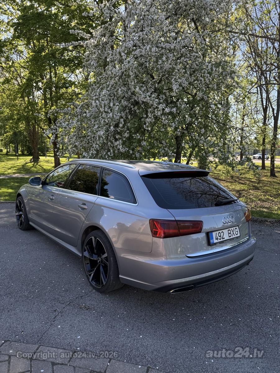 Grey Audi A6 2016 in Tallinn, with an engine capacity of 3.00 L and mileage of 312 thousand km for 14555 €, photo 5 on AUTOMOTO.COM.LV