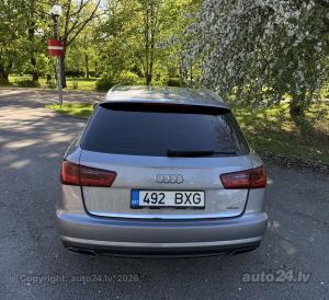 Grey Audi A6 2016 in Tallinn, with an engine capacity of 3.00 L and mileage of 312 thousand km for 14555 €, photo 6 on AUTOMOTO.COM.LV