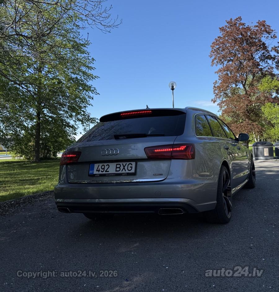 Grey Audi A6 2016 in Tallinn, with an engine capacity of 3.00 L and mileage of 312 thousand km for 14555 €, photo 8 on AUTOMOTO.COM.LV