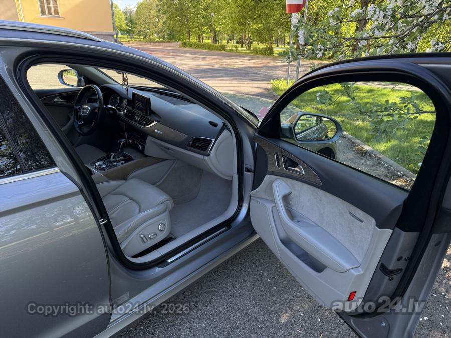 Grey Audi A6 2016 in Tallinn, with an engine capacity of 3.00 L and mileage of 312 thousand km for 14555 €, photo 11 on AUTOMOTO.COM.LV