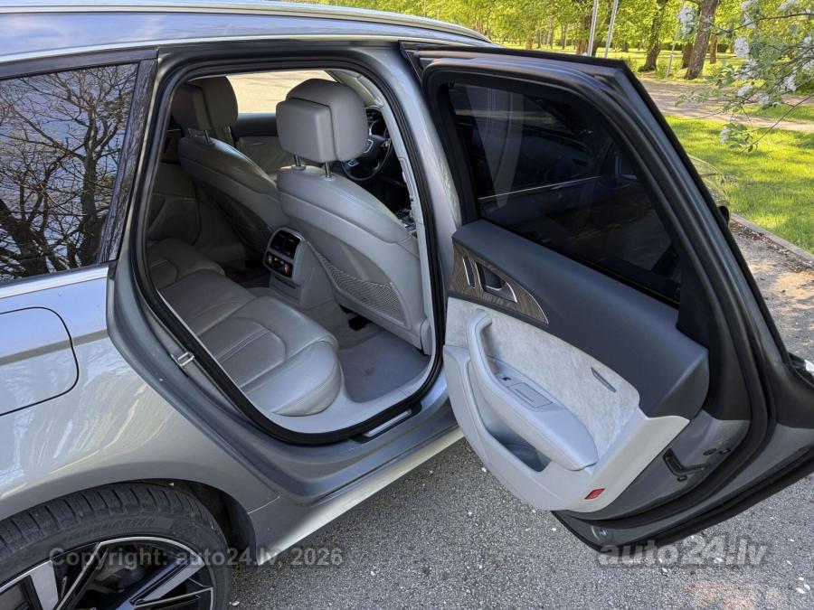 Grey Audi A6 2016 in Tallinn, with an engine capacity of 3.00 L and mileage of 312 thousand km for 14555 €, photo 13 on AUTOMOTO.COM.LV