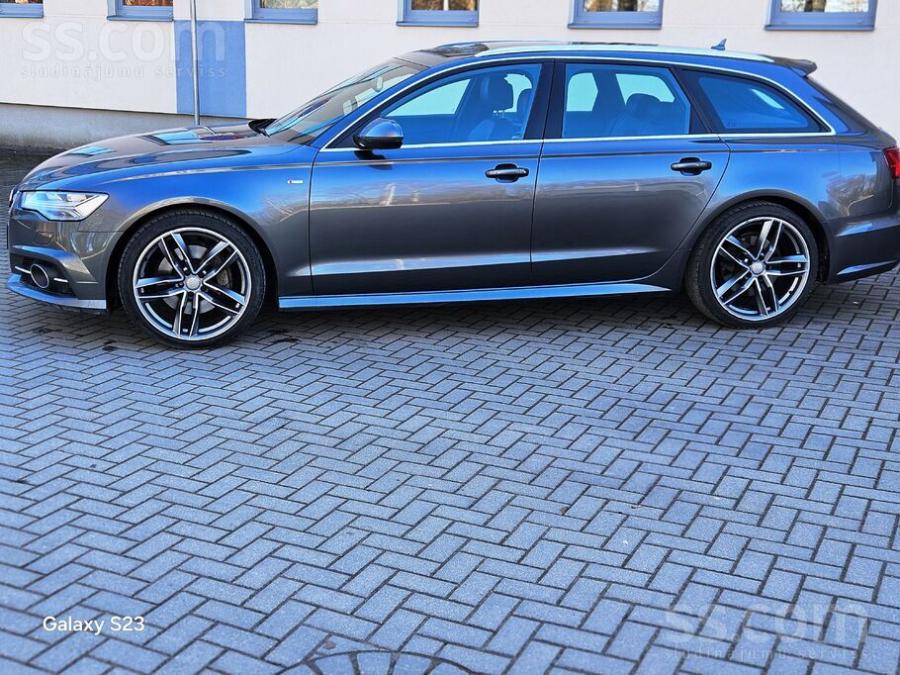 Grey Audi A6 2016 in Riga, with an engine capacity of 3.00 L and mileage of 245 thousand km for 14900 €, photo 3 on AUTOMOTO.COM.LV