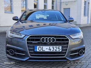 Grey Audi A6 2016 in Riga, with an engine capacity of 3.00 L and mileage of 245 thousand km for 14900 €, photo 4 on AUTOMOTO.COM.LV