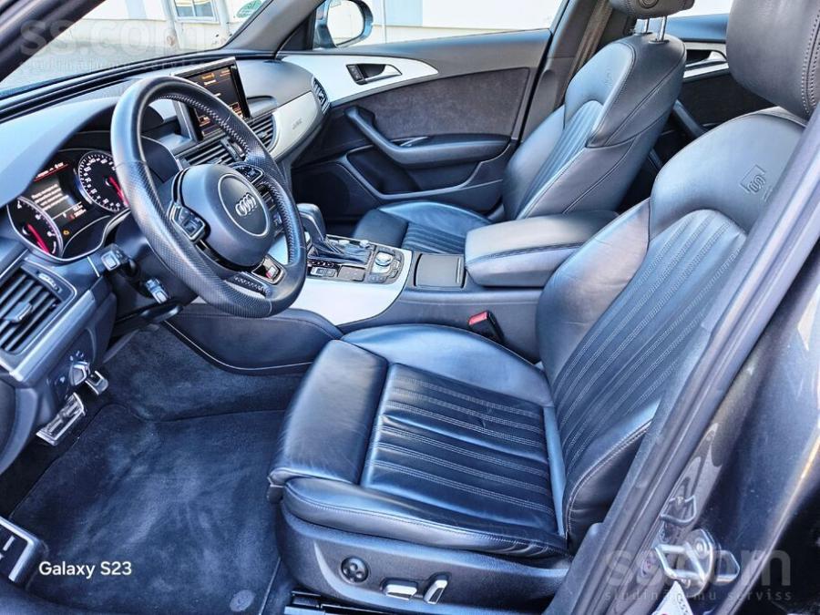 Grey Audi A6 2016 in Riga, with an engine capacity of 3.00 L and mileage of 245 thousand km for 14900 €, photo 10 on AUTOMOTO.COM.LV