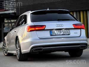 Grey Audi A6 2016 in Riga, with an engine capacity of 3.00 L and mileage of 240 thousand km for 14900 €, photo 5 on AUTOMOTO.COM.LV
