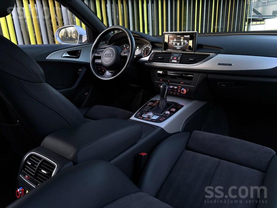 Grey Audi A6 2016 in Riga, with an engine capacity of 3.00 L and mileage of 240 thousand km for 14900 €, photo 9 on AUTOMOTO.COM.LV