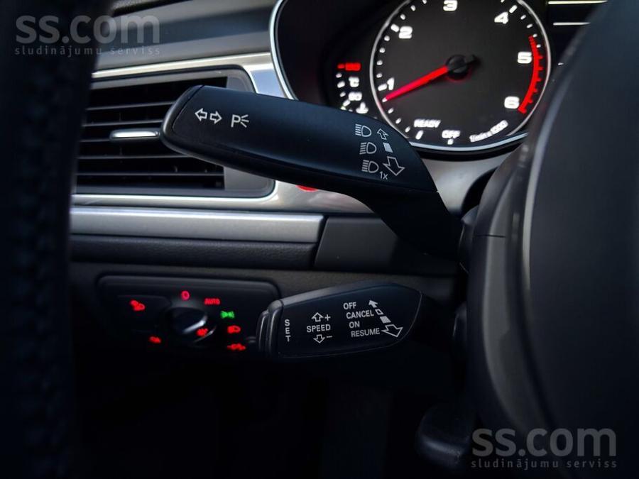 Grey Audi A6 2016 in Riga, with an engine capacity of 3.00 L and mileage of 240 thousand km for 14900 €, photo 11 on AUTOMOTO.COM.LV