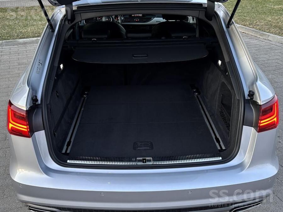 Grey Audi A6 2016 in Riga, with an engine capacity of 3.00 L and mileage of 240 thousand km for 14900 €, photo 15 on AUTOMOTO.COM.LV
