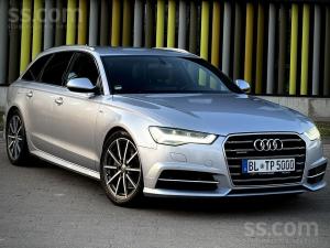 Grey Audi A6 2016 in Riga, with an engine capacity of 3.00 L and mileage of 240 thousand km for 14900 €, photo 18 on AUTOMOTO.COM.LV