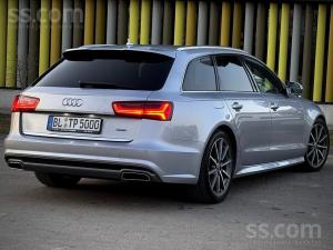 Grey Audi A6 2016 in Riga, with an engine capacity of 3.00 L and mileage of 240 thousand km for 14900 €, photo 19 on AUTOMOTO.COM.LV