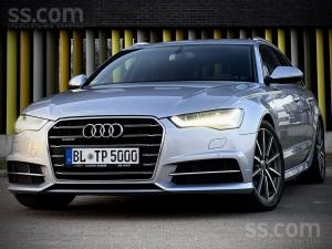 Grey Audi A6 2016 in Riga, with an engine capacity of 3.00 L and mileage of 240 thousand km for 14900 €, photo 20 on AUTOMOTO.COM.LV