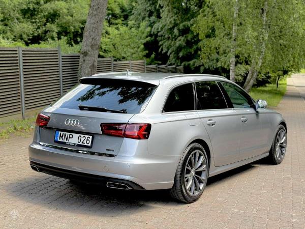 Grey Audi A6 2016 in Vilnius, with an engine capacity of 3.00 L and mileage of 307 thousand km for 10900 €, photo 5 on AUTOMOTO.COM.LV
