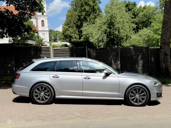 Grey Audi A6 2016 in Vilnius, with an engine capacity of 3.00 L and mileage of 307 thousand km for 10900 €, photo 7 on AUTOMOTO.COM.LV