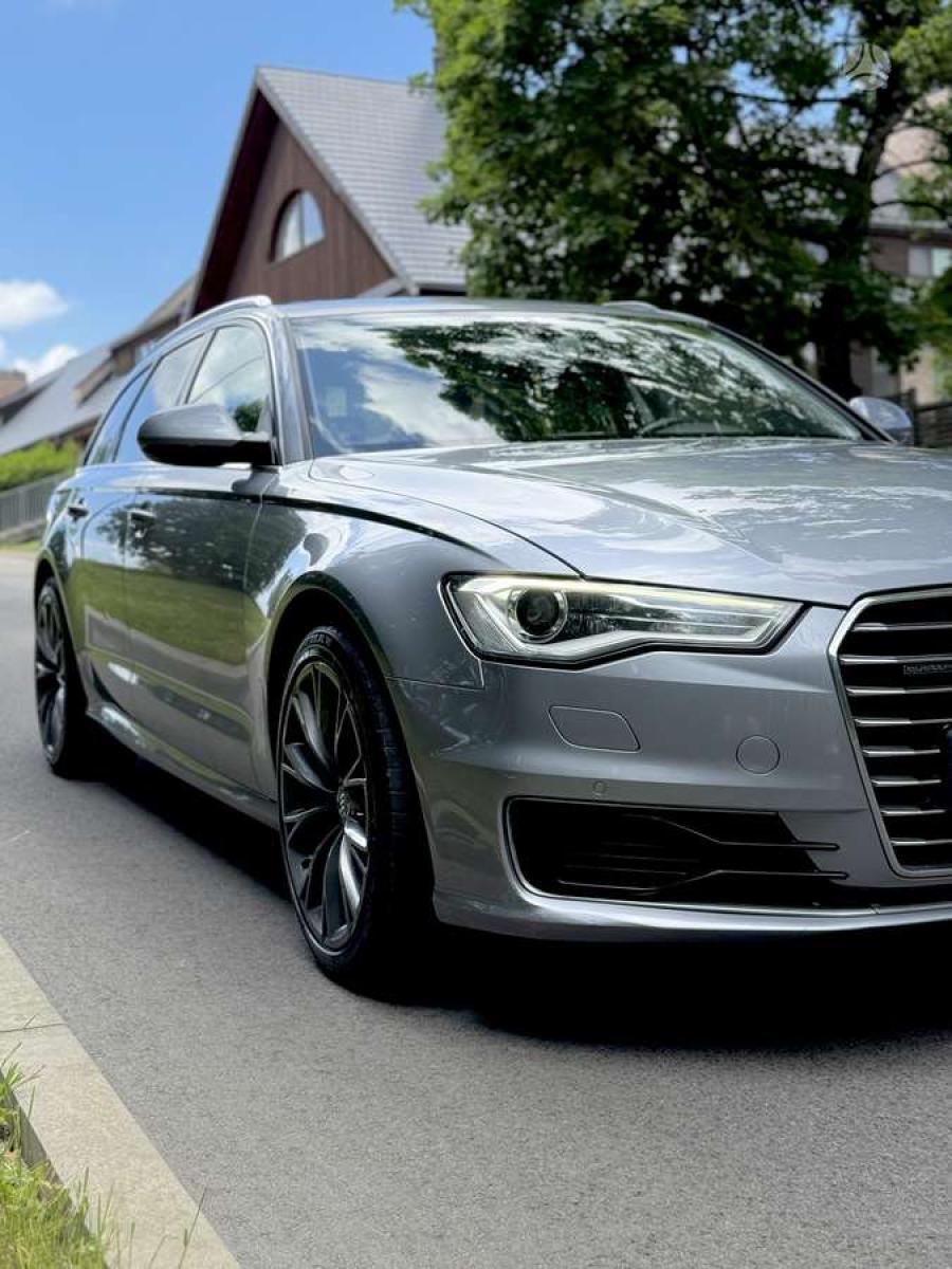 Grey Audi A6 2016 in Vilnius, with an engine capacity of 3.00 L and mileage of 307 thousand km for 10900 €, photo 15 on AUTOMOTO.COM.LV
