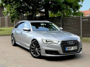 Grey Audi A6 2016 in Vilnius, with an engine capacity of 3.00 L and mileage of 307 thousand km for 10900 €, photo  on AUTOMOTO.COM.LV