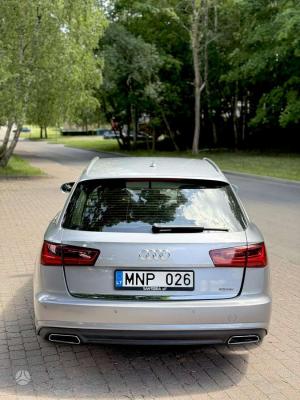 Grey Audi A6 2016 in Vilnius, with an engine capacity of 3.00 L and mileage of 307 thousand km for 10900 €, photo 7 on AUTOMOTO.COM.LV