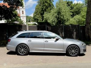 Grey Audi A6 2016 in Vilnius, with an engine capacity of 3.00 L and mileage of 307 thousand km for 10900 €, photo 8 on AUTOMOTO.COM.LV