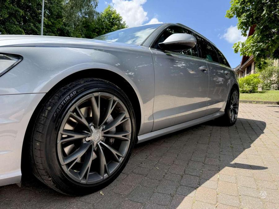 Grey Audi A6 2016 in Vilnius, with an engine capacity of 3.00 L and mileage of 307 thousand km for 10900 €, photo 11 on AUTOMOTO.COM.LV