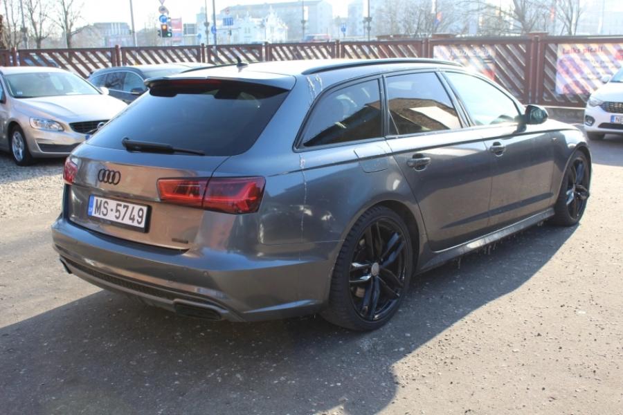 Pelēks Audi A6 2016 Rīga, ar dzinēja tilpumu 3.00 L un nobraukumu 263 tūkst. km par 19600 €, foto 17 vietnē AUTOMOTO.COM.LV