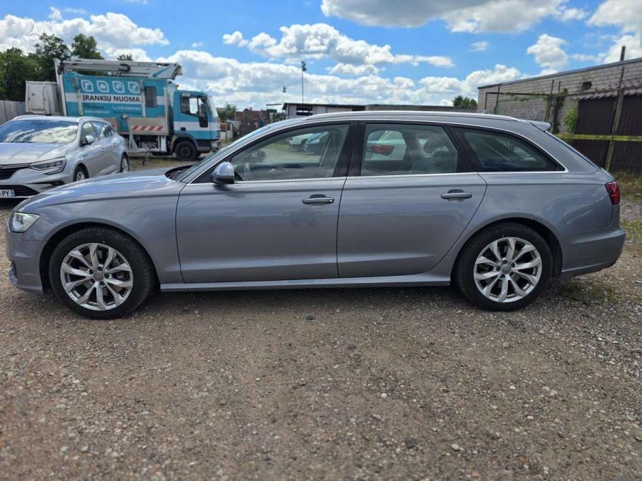 Grey Audi A6 2016 in Taurage, with an engine capacity of 2.97 L and mileage of 283 thousand km for 9500 €, photo 4 on AUTOMOTO.COM.LV