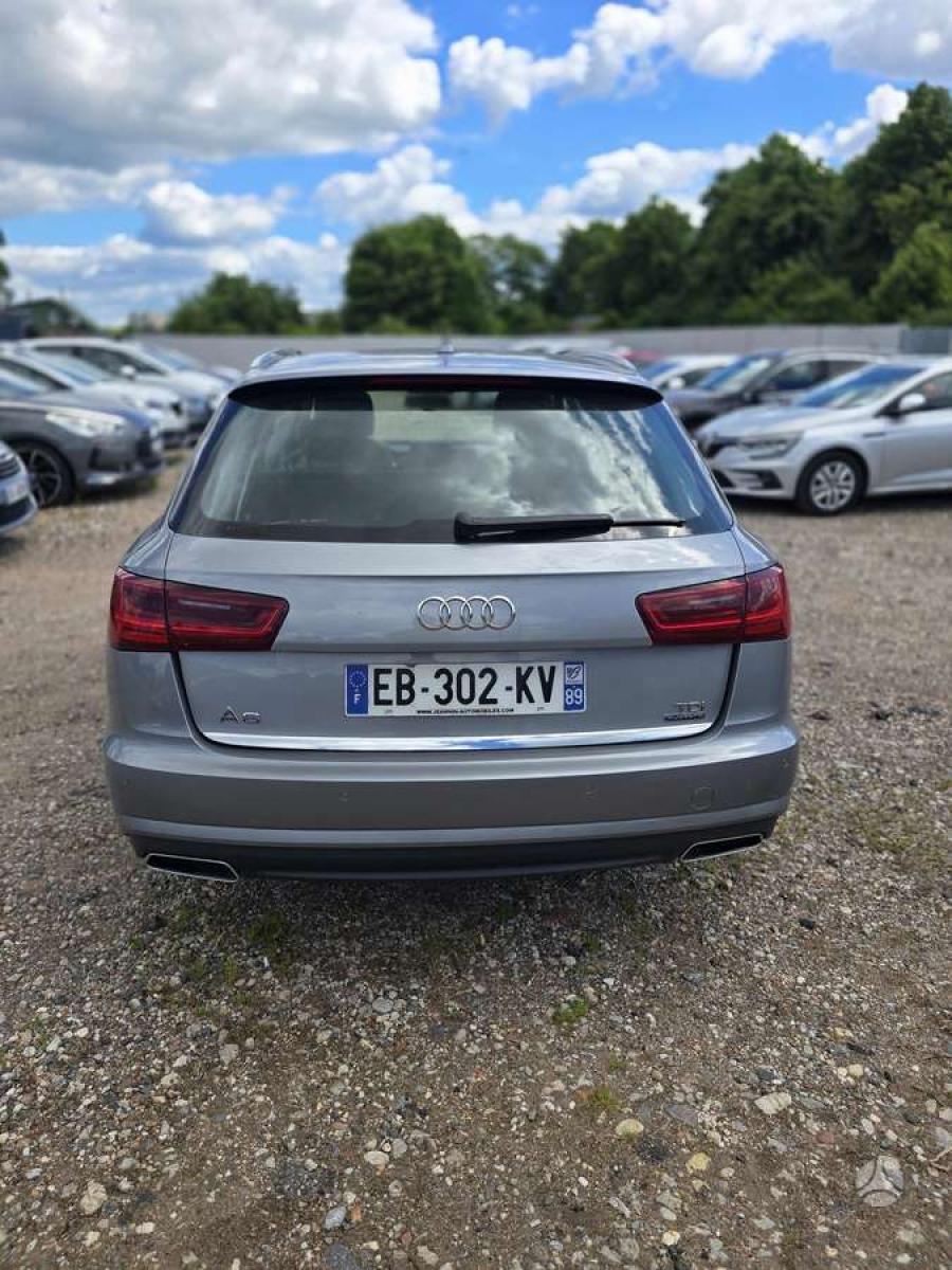Grey Audi A6 2016 in Taurage, with an engine capacity of 2.97 L and mileage of 283 thousand km for 9500 €, photo 6 on AUTOMOTO.COM.LV