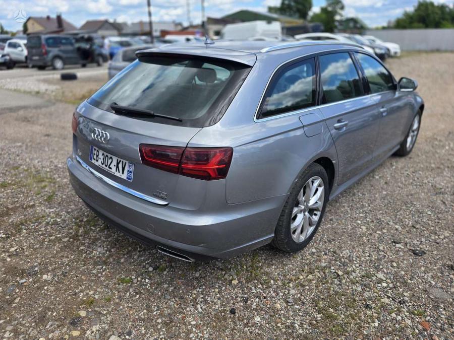 Grey Audi A6 2016 in Taurage, with an engine capacity of 2.97 L and mileage of 283 thousand km for 9500 €, photo 8 on AUTOMOTO.COM.LV