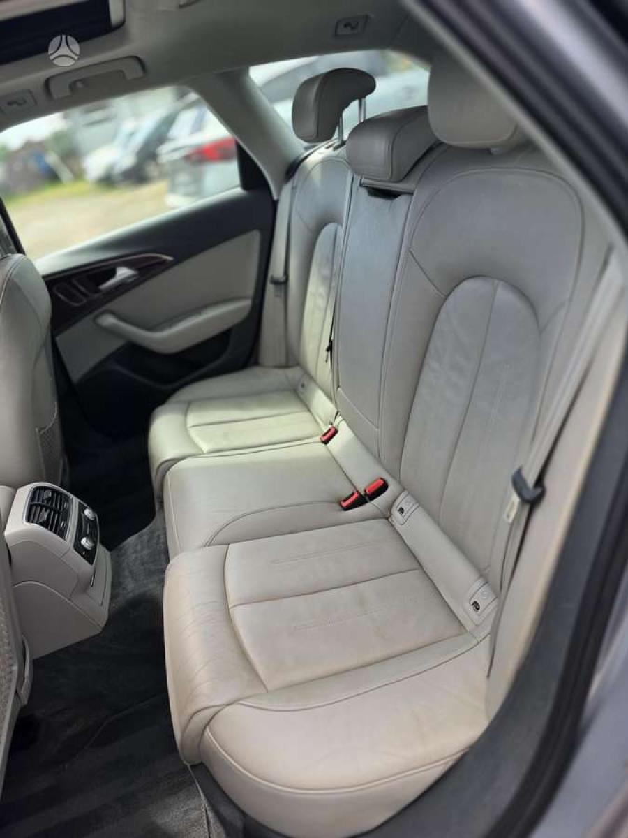 Grey Audi A6 2016 in Taurage, with an engine capacity of 2.97 L and mileage of 283 thousand km for 9500 €, photo 23 on AUTOMOTO.COM.LV