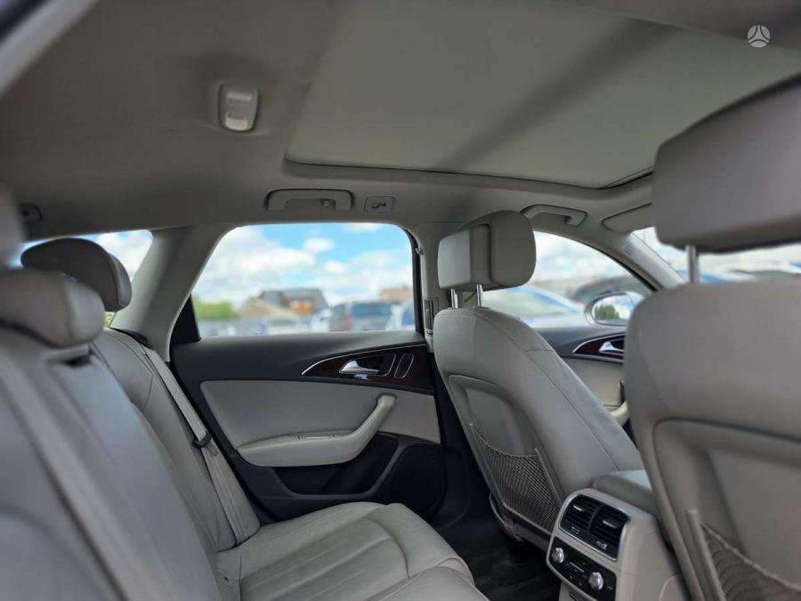 Grey Audi A6 2016 in Taurage, with an engine capacity of 2.97 L and mileage of 283 thousand km for 9500 €, photo 26 on AUTOMOTO.COM.LV