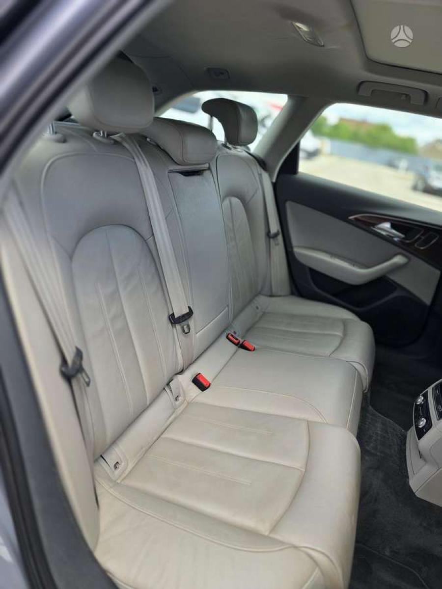 Grey Audi A6 2016 in Taurage, with an engine capacity of 2.97 L and mileage of 283 thousand km for 9500 €, photo 27 on AUTOMOTO.COM.LV