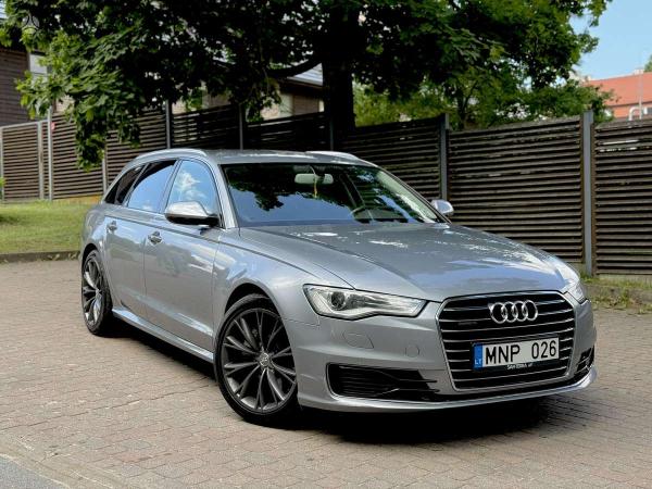 Pelēks Audi A6 2016 Viļņa, ar dzinēja tilpumu 3.00 L un nobraukumu 298 tūkst. km par 9900 €, foto 1 vietnē AUTOMOTO.COM.LV