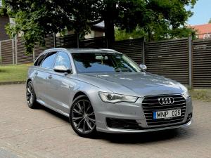 Grey Audi A6 2016 in Vilnius, with an engine capacity of 3.00 L and mileage of 298 thousand km for 9900 €, photo  on AUTOMOTO.COM.LV