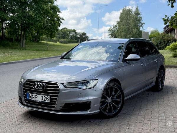 Pelēks Audi A6 2016 Viļņa, ar dzinēja tilpumu 3.00 L un nobraukumu 298 tūkst. km par 9900 €, foto 2 vietnē AUTOMOTO.COM.LV