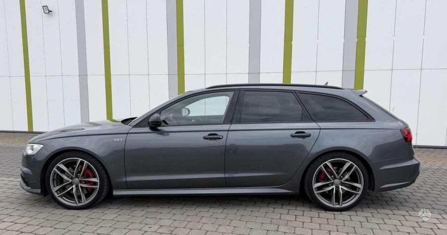 Pelēks Audi A6 2016 Raseiniai, ar dzinēja tilpumu 2.97 L un nobraukumu 290 tūkst. km par 15999 €, foto 5 vietnē AUTOMOTO.COM.LV