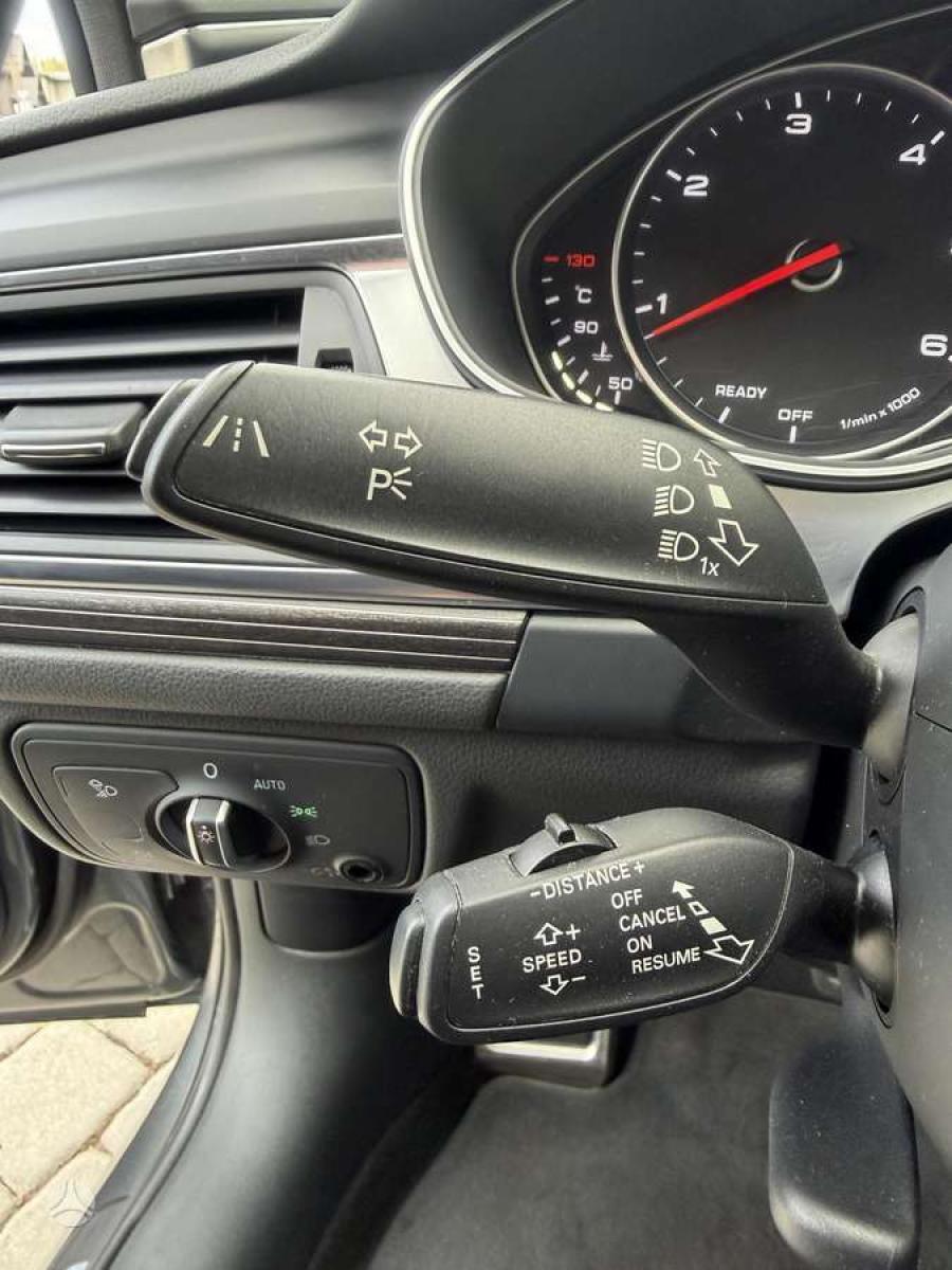 Pelēks Audi A6 2016 Raseiniai, ar dzinēja tilpumu 2.97 L un nobraukumu 290 tūkst. km par 15999 €, foto 19 vietnē AUTOMOTO.COM.LV