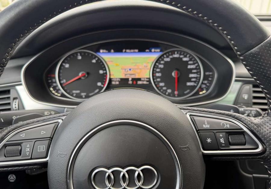 Pelēks Audi A6 2016 Raseiniai, ar dzinēja tilpumu 2.97 L un nobraukumu 290 tūkst. km par 15999 €, foto 30 vietnē AUTOMOTO.COM.LV
