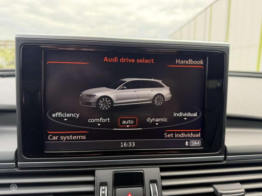 Pelēks Audi A6 2016 Raseiniai, ar dzinēja tilpumu 2.97 L un nobraukumu 290 tūkst. km par 15999 €, foto 36 vietnē AUTOMOTO.COM.LV