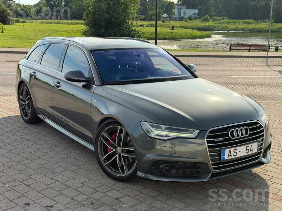 Pelēks Audi A6 2016 Ventspils, ar dzinēja tilpumu 3.00 L un nobraukumu 225 tūkst. km par 16500 €, foto 4 vietnē AUTOMOTO.COM.LV