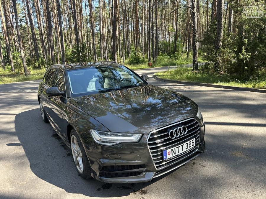 Pelēks Audi A6 2016 Kauņa, ar dzinēja tilpumu 2.00 L un nobraukumu 248 tūkst. km par 13800 €, foto 1 vietnē AUTOMOTO.COM.LV