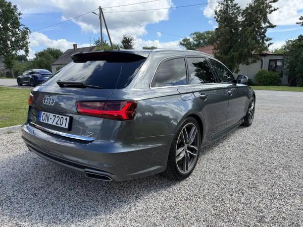 Grey Audi A6 2016 in Ventspils, with an engine capacity of 3.00 L and mileage of 225 thousand km for 16990 €, photo 6 on AUTOMOTO.COM.LV