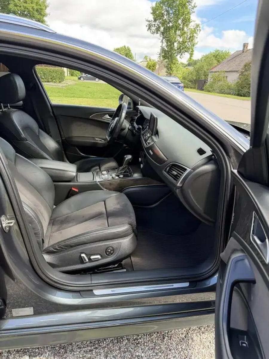 Pelēks Audi A6 2016 Ventspils, ar dzinēja tilpumu 3.00 L un nobraukumu 225 tūkst. km par 16990 €, foto 16 vietnē AUTOMOTO.COM.LV