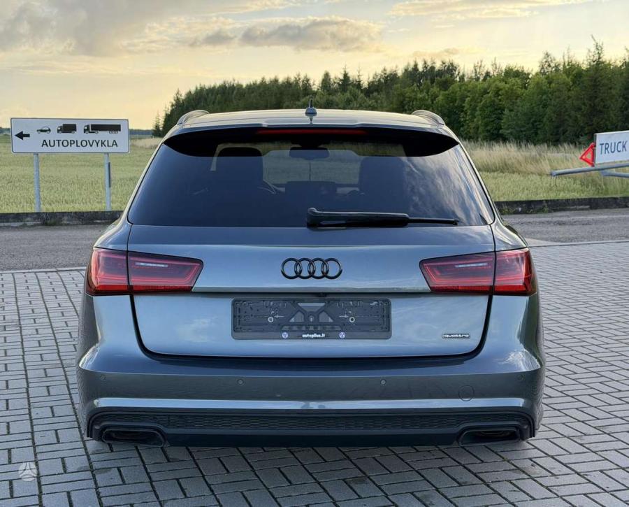 Pelēks Audi A6 2016 Raseiniai, ar dzinēja tilpumu 2.97 L un nobraukumu 289 tūkst. km par 16450 €, foto 7 vietnē AUTOMOTO.COM.LV