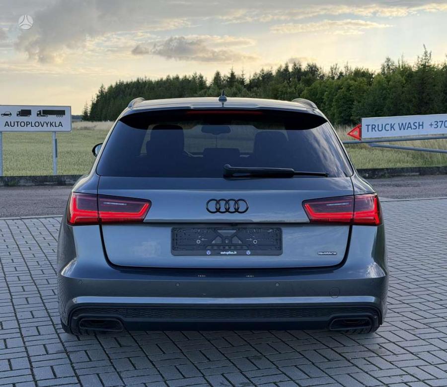 Pelēks Audi A6 2016 Raseiniai, ar dzinēja tilpumu 2.97 L un nobraukumu 289 tūkst. km par 16450 €, foto 13 vietnē AUTOMOTO.COM.LV